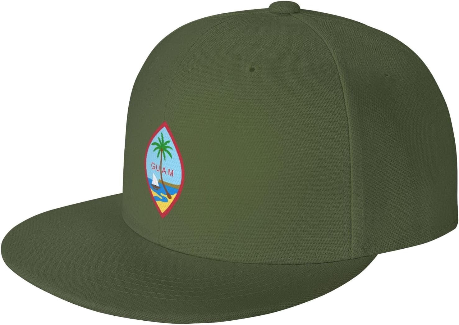 Seal of Guam Snapback Hats Adjustable Fashion Classic Snapback Hat for ...