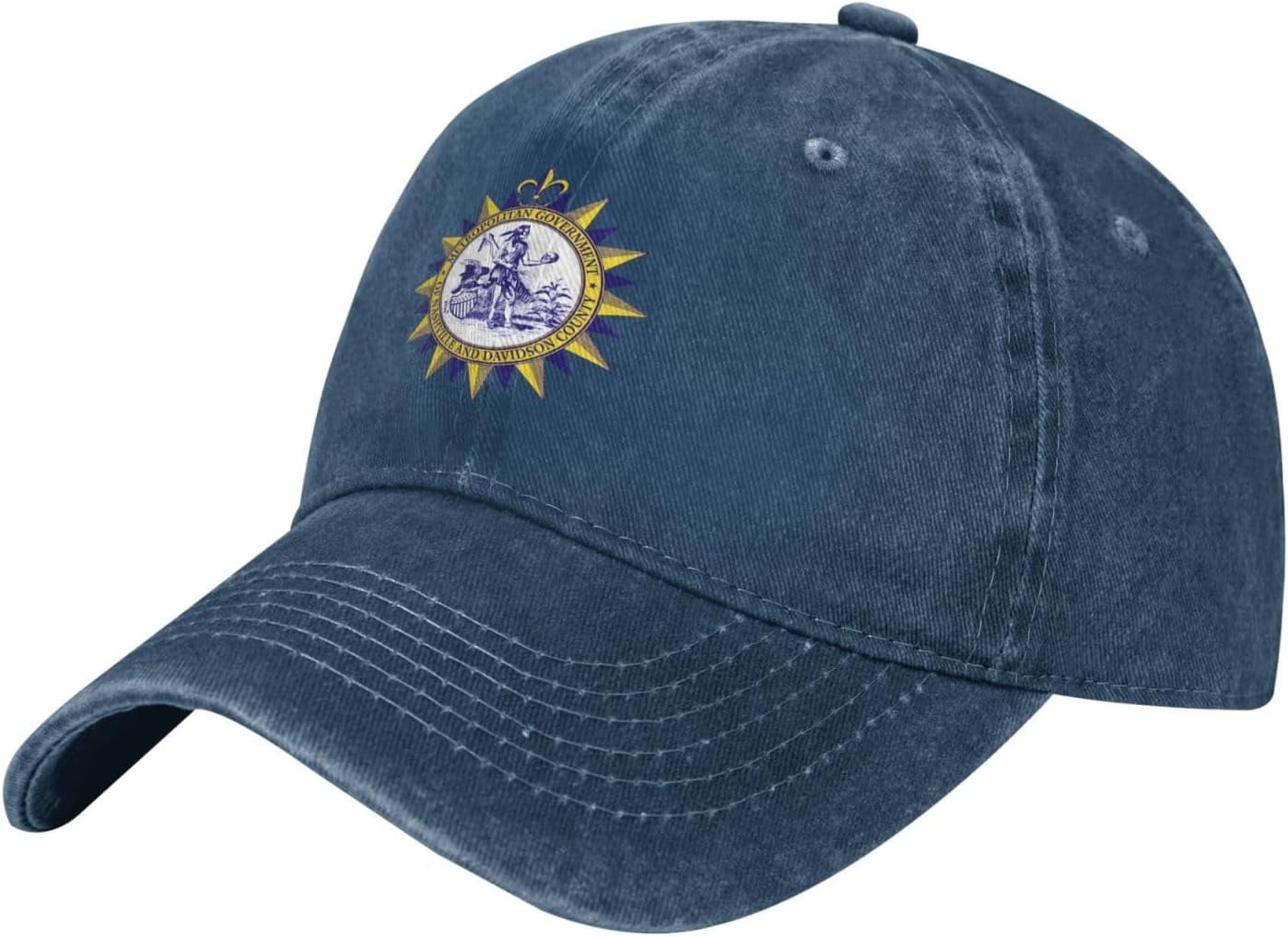 Seal of Nashville, Tennessee Baseball Cap for Men Women Adjustable ...