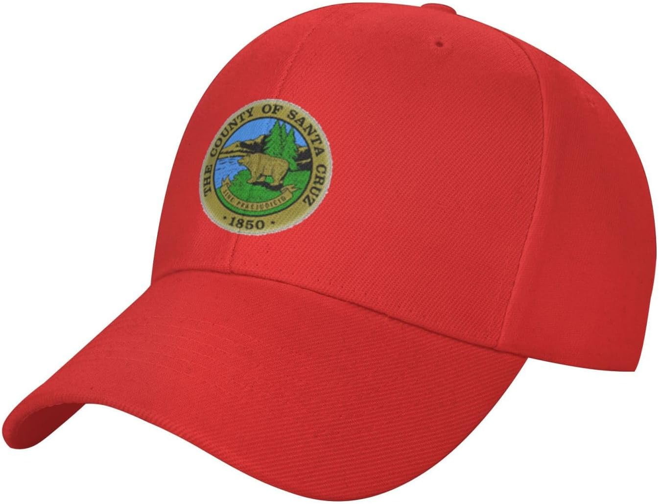 Seal of Santa Cruz County, California Baseball Cap for Men Women ...