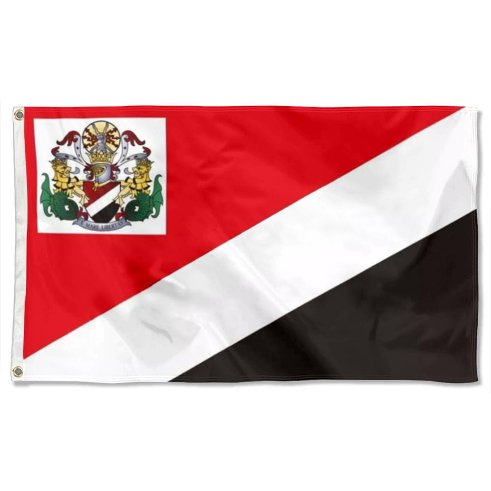 Sealand Flag Principality of Sealand Royal Standard of the Prince Flags ...