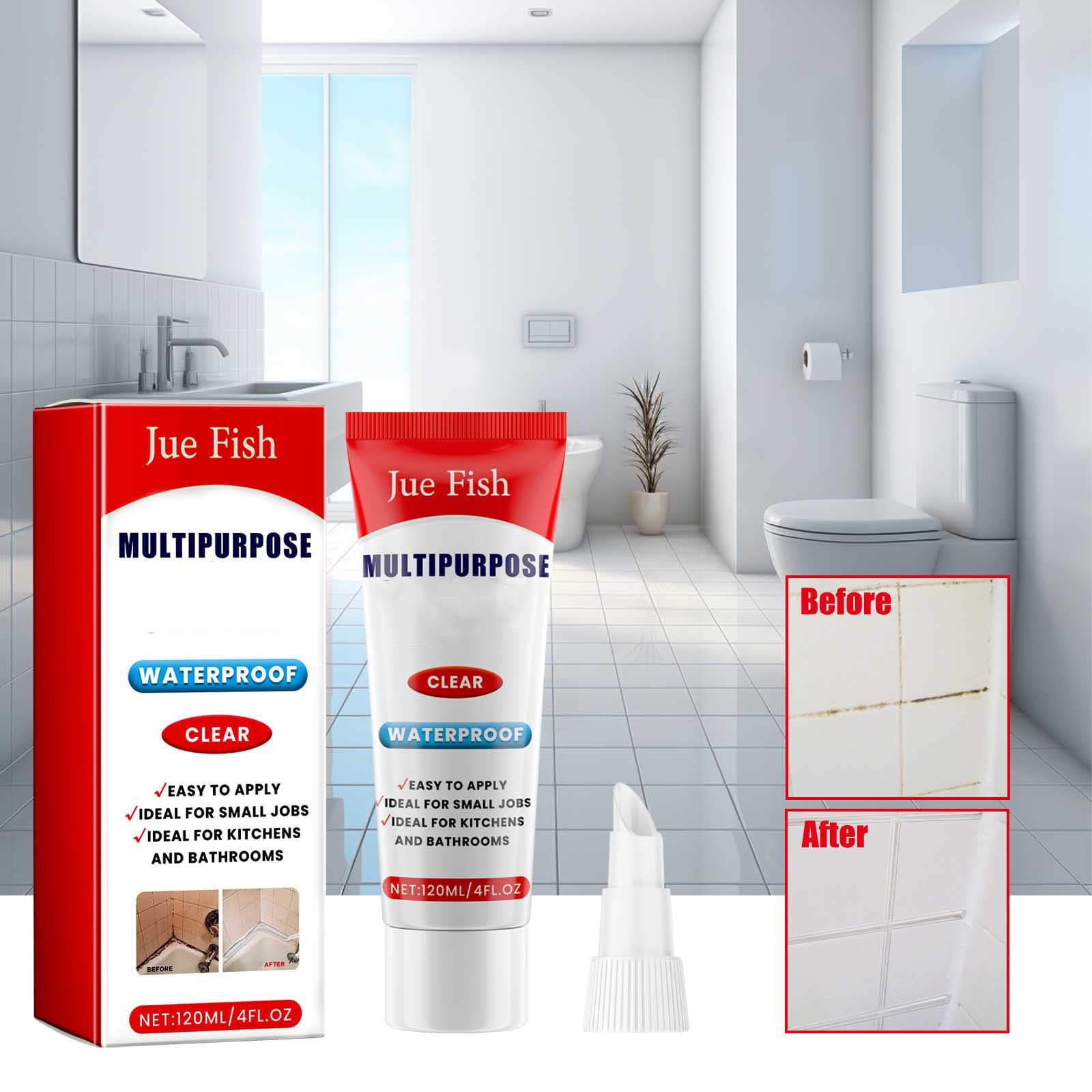 Sealant Adhesive, Multipurpose Curing Agent, Waterproof Seals, 120ml ...