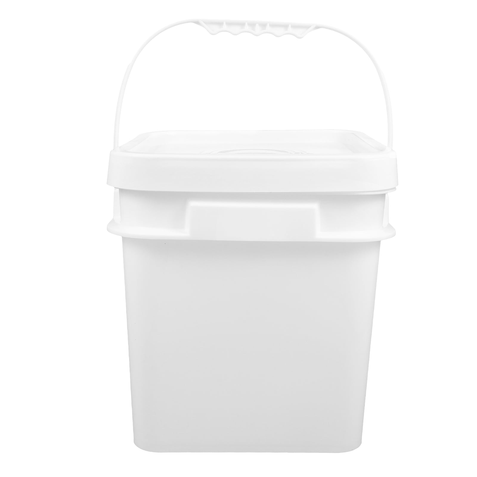 Sealed Bucket Washing Storage Jars Water Powder Cereal Dispensers White ...
