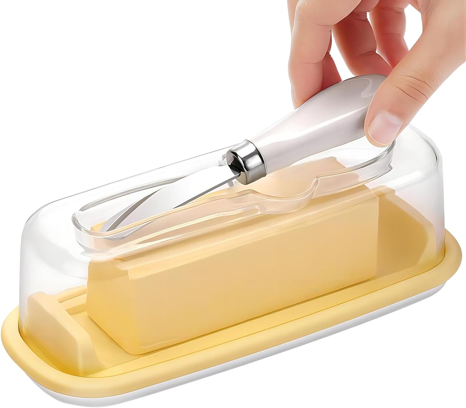 Sealed Butter Dish With Lid And To Keep Butter Fresh Easy To Butter ...