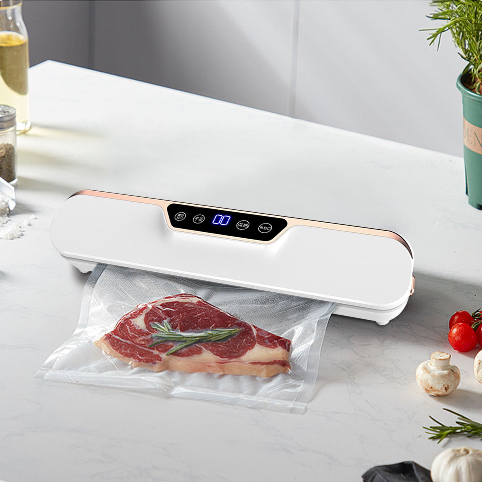 Sealed Food Packaging Machine, Commercial Grade Sealer, Digital Control ...