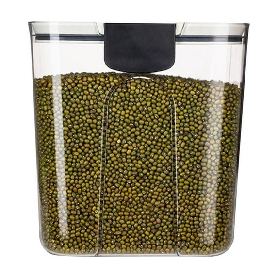 Sealed Grain Storage Jar, Airtight Vacuum Container for Rice, Nuts ...