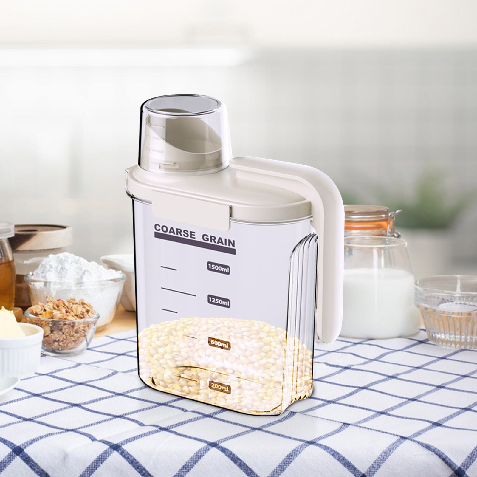 Sealed Grain Storage Jar for Kitchen, Insect-Proof and Fresh-Keeping ...