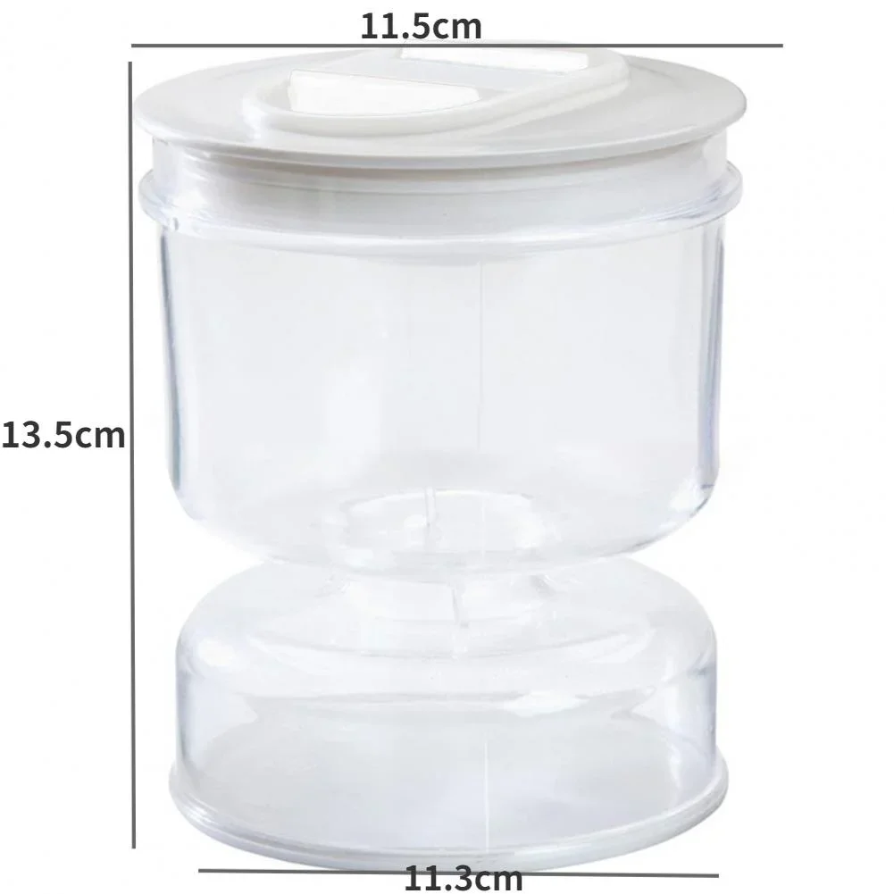 Sealed Jar for Pickle Home Wet and Dry Separation Pickle Jar with Flip ...