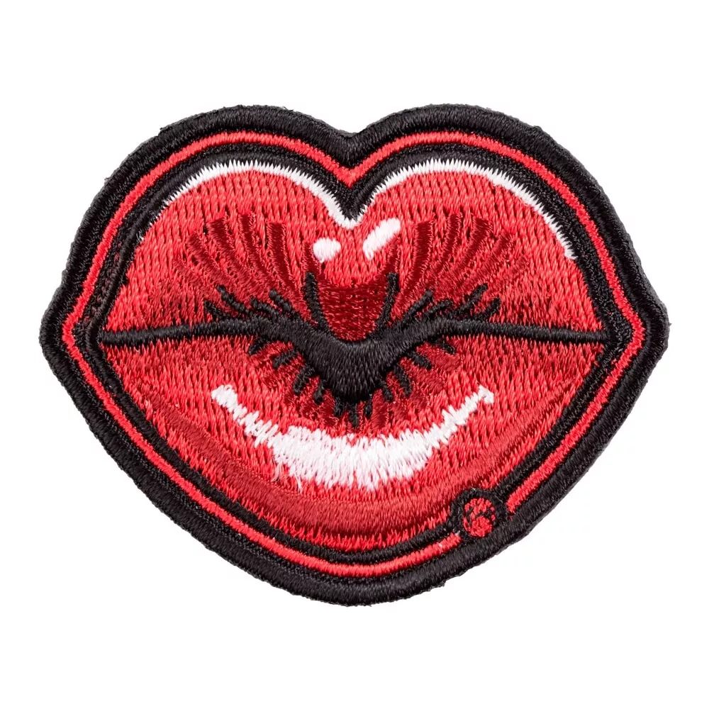Sealed With A Kiss Heart Shaped Lips Patch, Sexy Lips Patches - Walmart.com