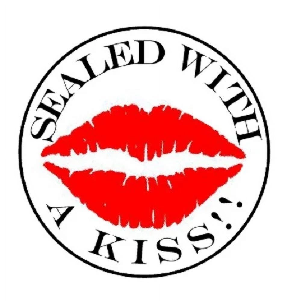 Sealed With A Kiss Sticker Phone Decal Water Bottle Stickers Car Decals ...