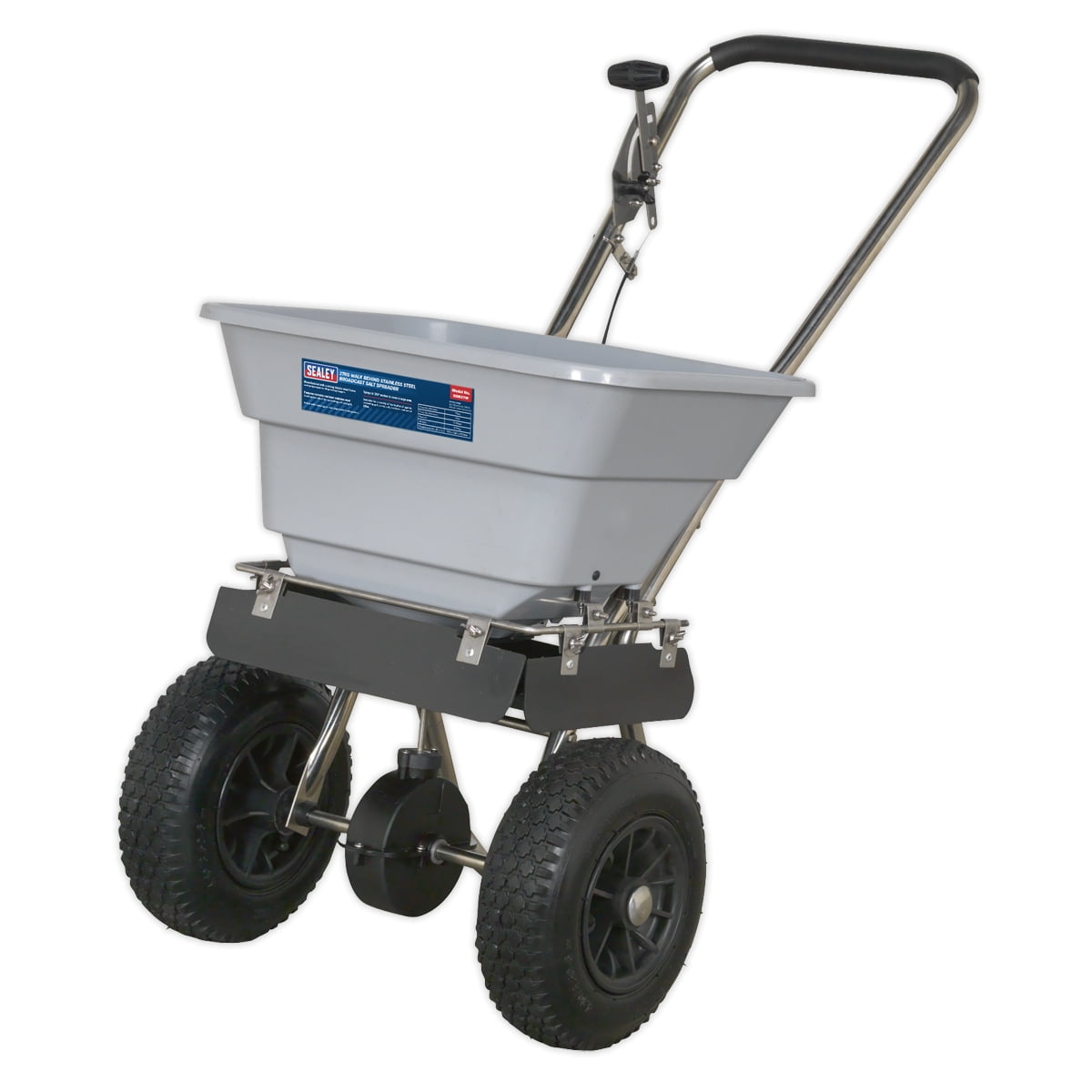Sealey Ssb37W Stainless Steel Broadcast Salt Spreader 37Kg Walk Behind - Walmart.com