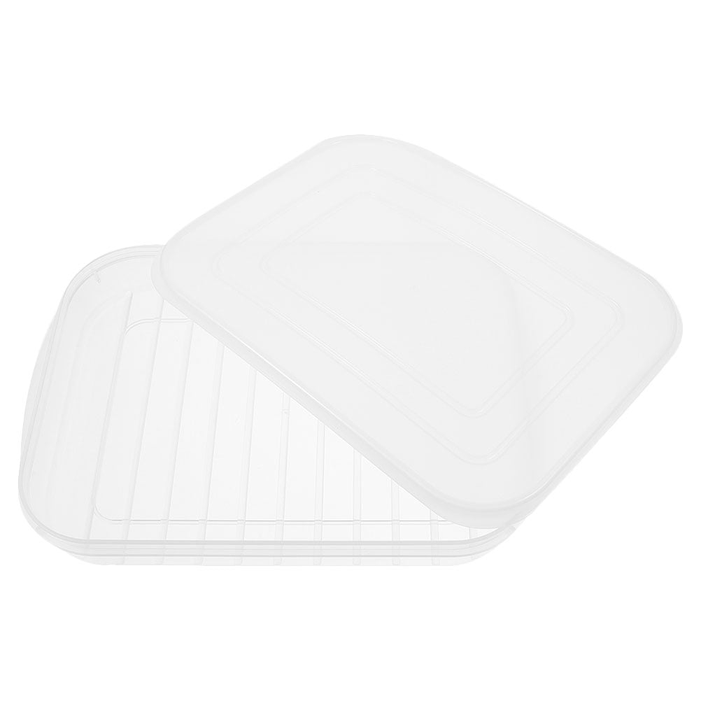 Sealing Bacon Box Transparent Food Preservation Box Fridge Organizer ...
