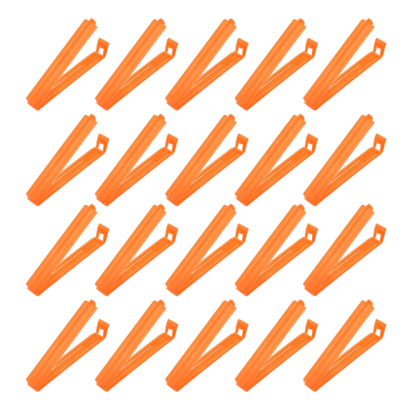 Sealing Clips 4.3 Inch, 20 Pack Reusable Plastic Bag Clamp Sealer for ...