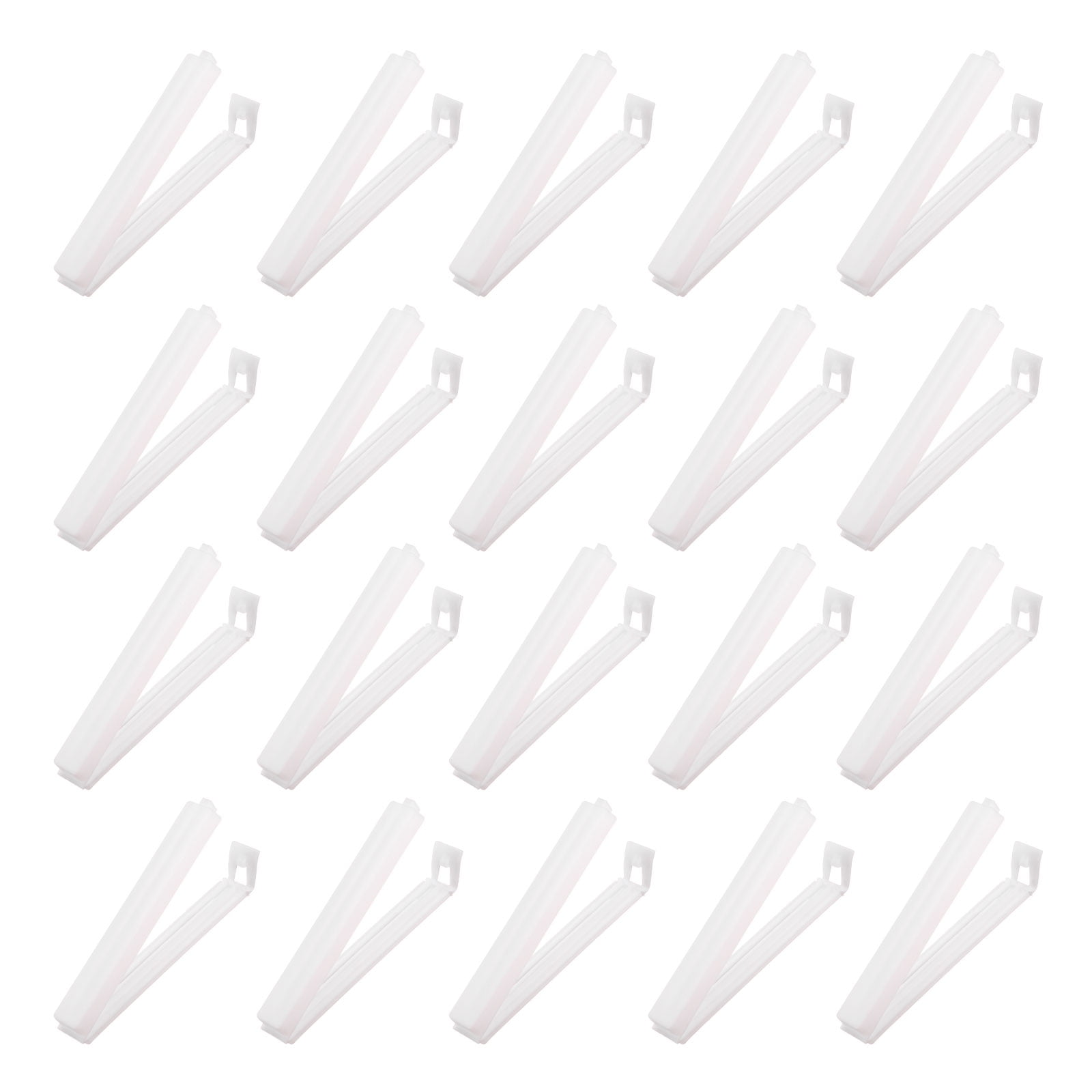 Sealing Clips 4.3 Inch, 20 Pack Reusable Plastic Bag Clamp Sealer for ...