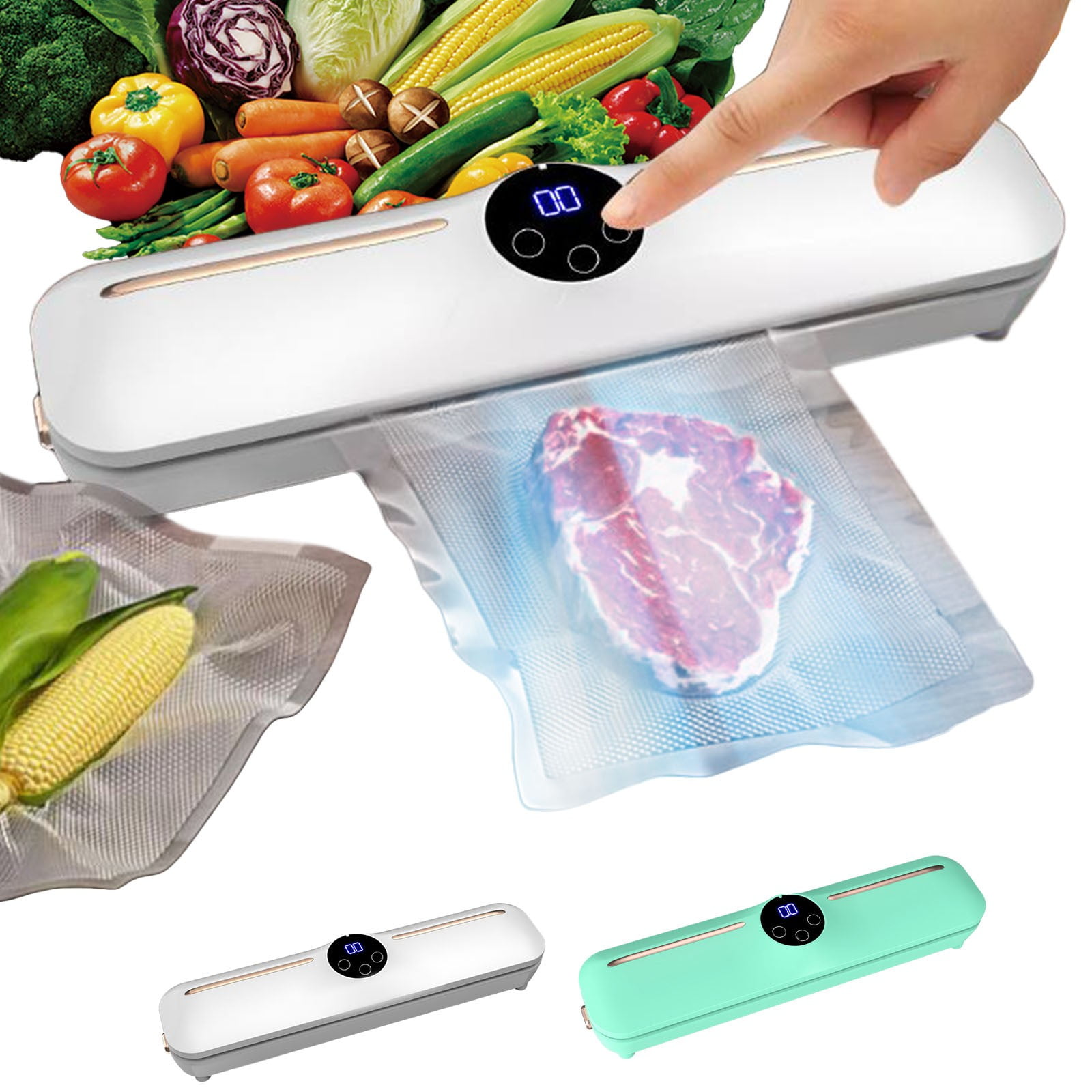 Sealing Machine, Food Vacuum Sealer Protector, Automatic Vacuum Sealing Machine for Food ...