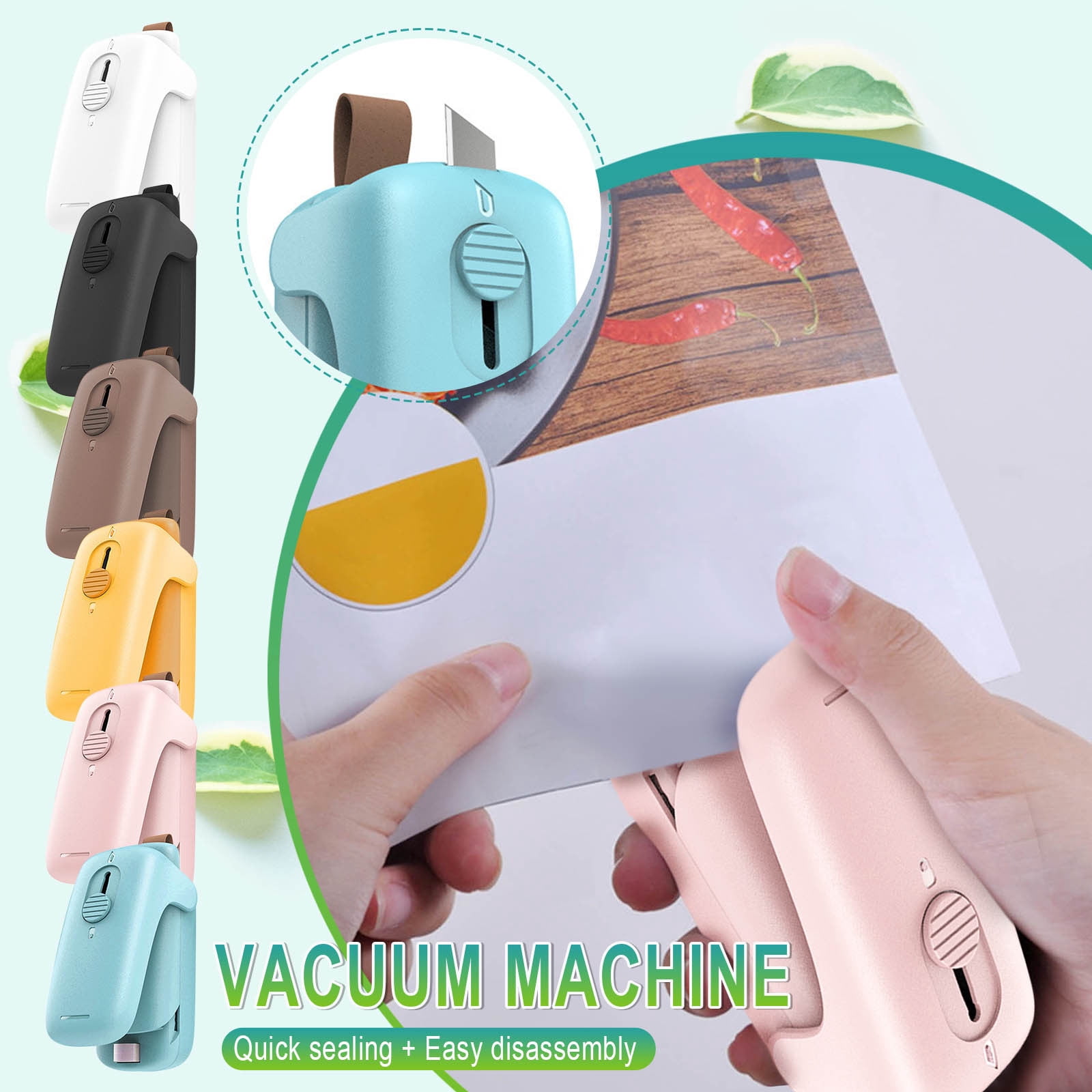 Sealing Machine, Vacuum Food Sealer, Automatic Food Sealer, Household ...