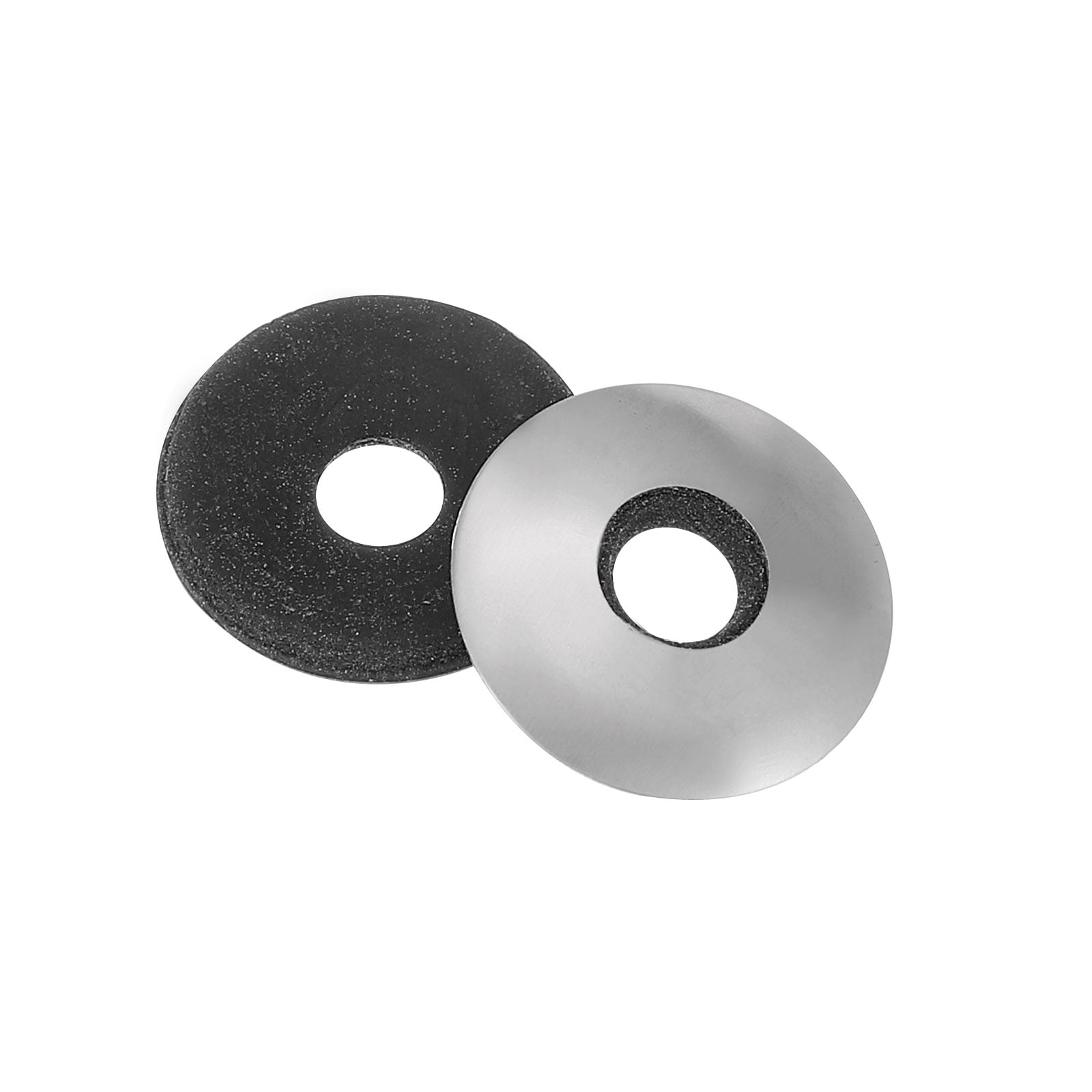 Uxcell Sealing Neoprene Rubber Washers, EPDM Bonded Sealing Washers 304 Stainless Steel Rubber ...