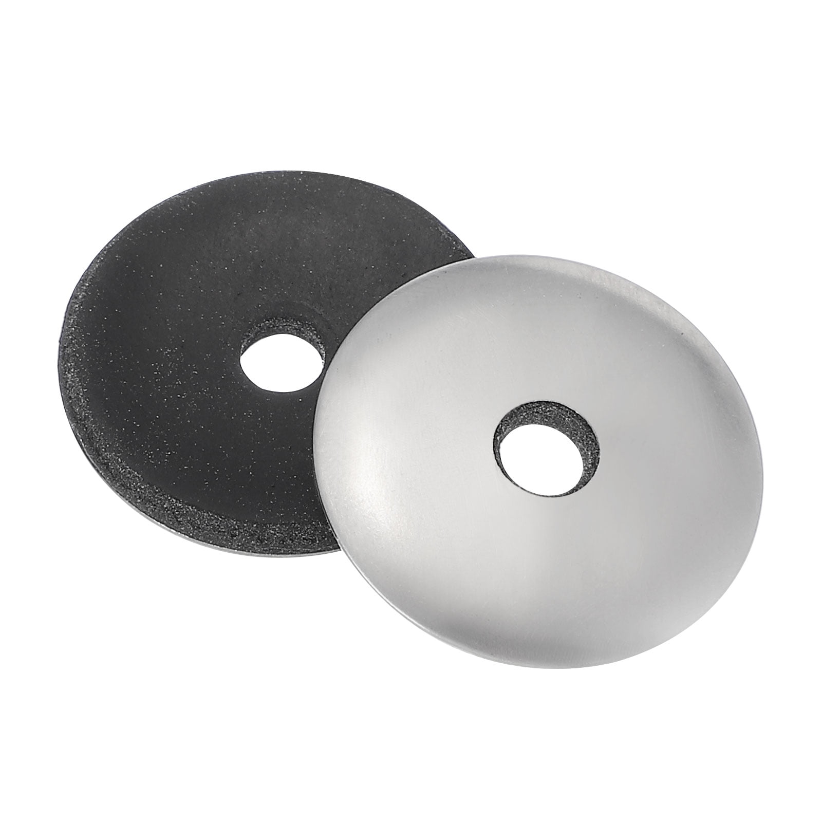 Sealing Neoprene Rubber Washers, 7/32" ID x 1" OD EPDM Bonded Sealing Washers 304 Stainless ...