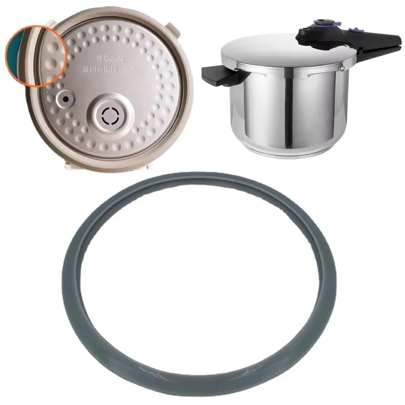 Sealing Ring 18 20 22 24cm Pressure Cookers White Silicone Rubber ...