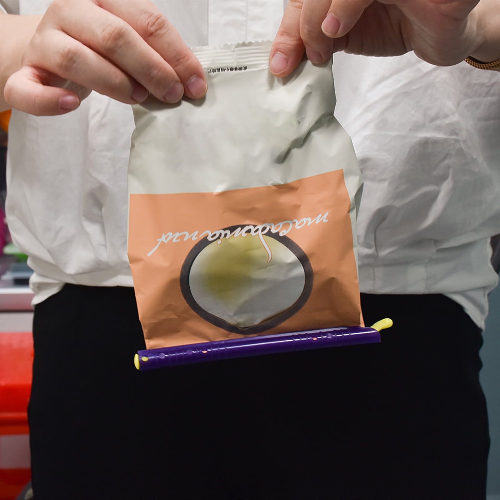 Sealing Rod Bag Tea Sealing Strip Food Preservation Sealing Clip Color ...