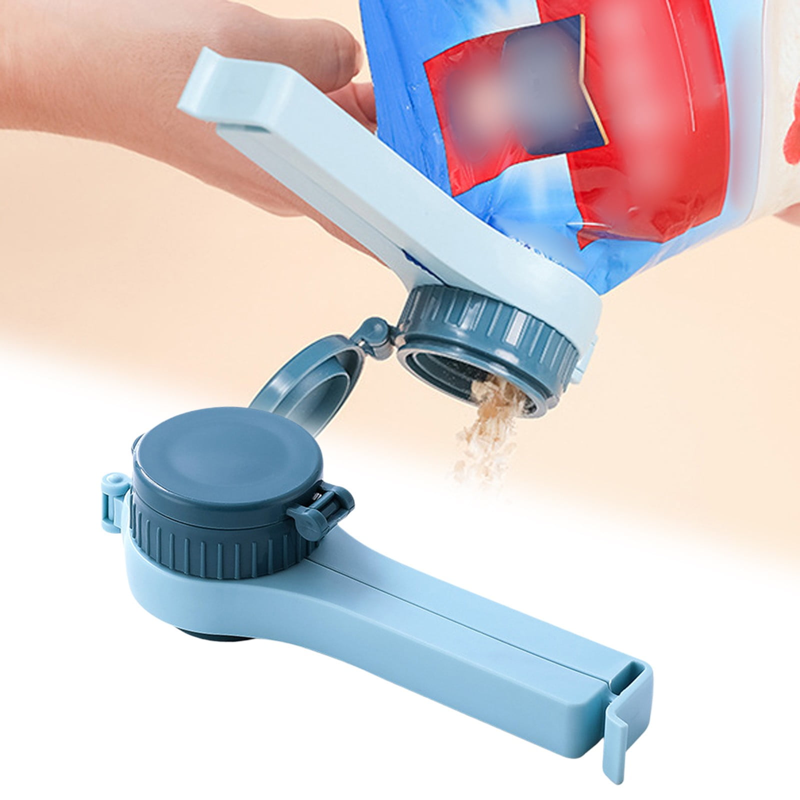Sealing Seal And Pour Bag Clip With Pour Spout & Lid 2025 Food Storage ...