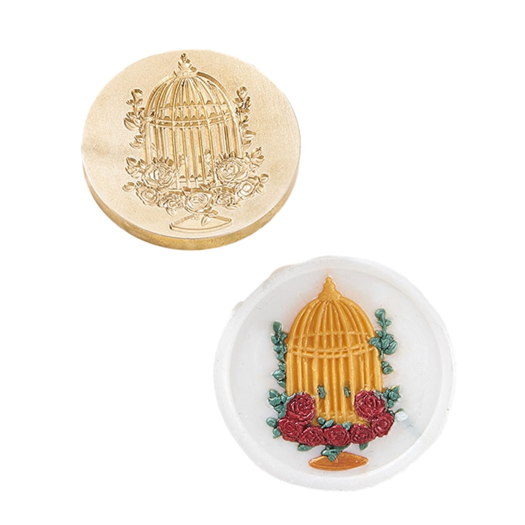 Sealing Stamp Head Wax Stamp Head Emboss Sealing Brass Scrapbooking ...
