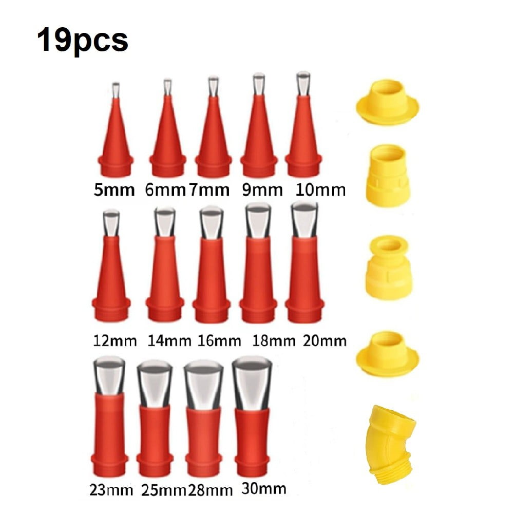 Sealing Tool Set with 14/16 Nozzles for Home Decoration and Caulking ...