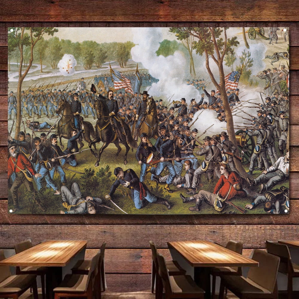 Sealing Vicksburg’s Fate Tapestry Wall Art Decor Banner American Civil ...