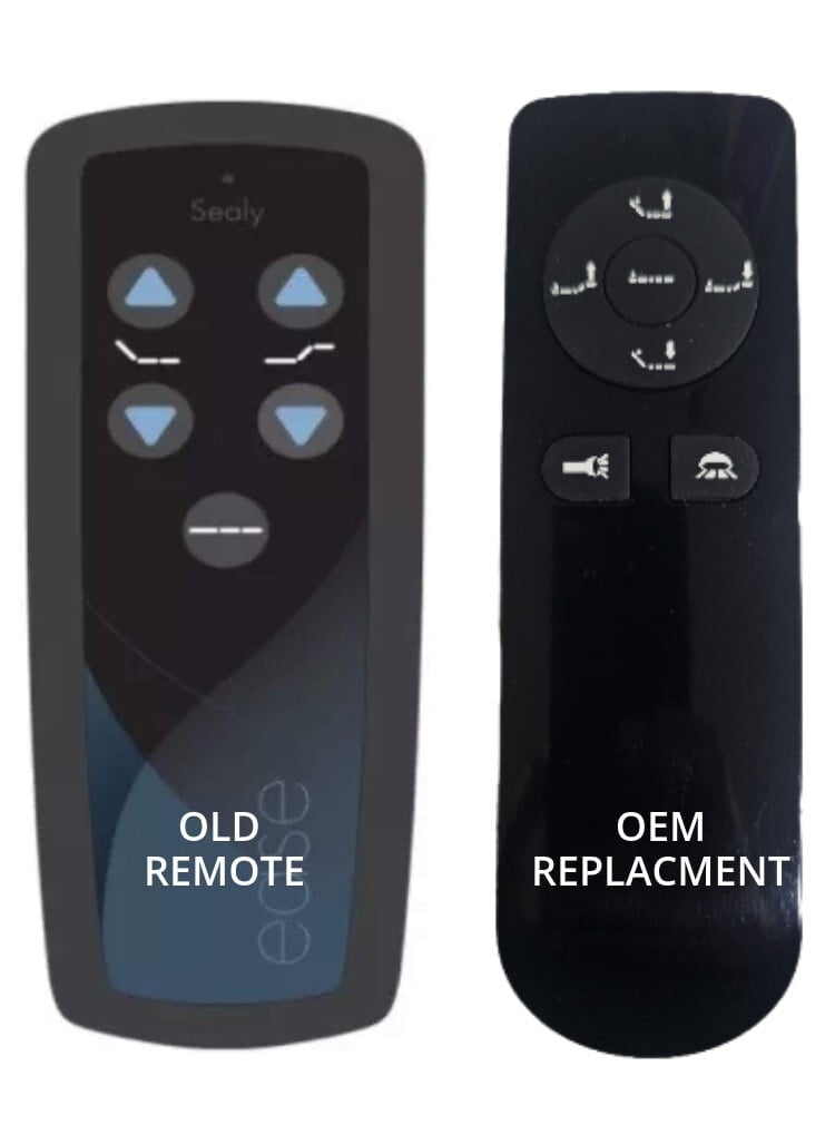Sealy Ease 1.0 Adjustable Bed Replacement Remote ( new Grey Version ...