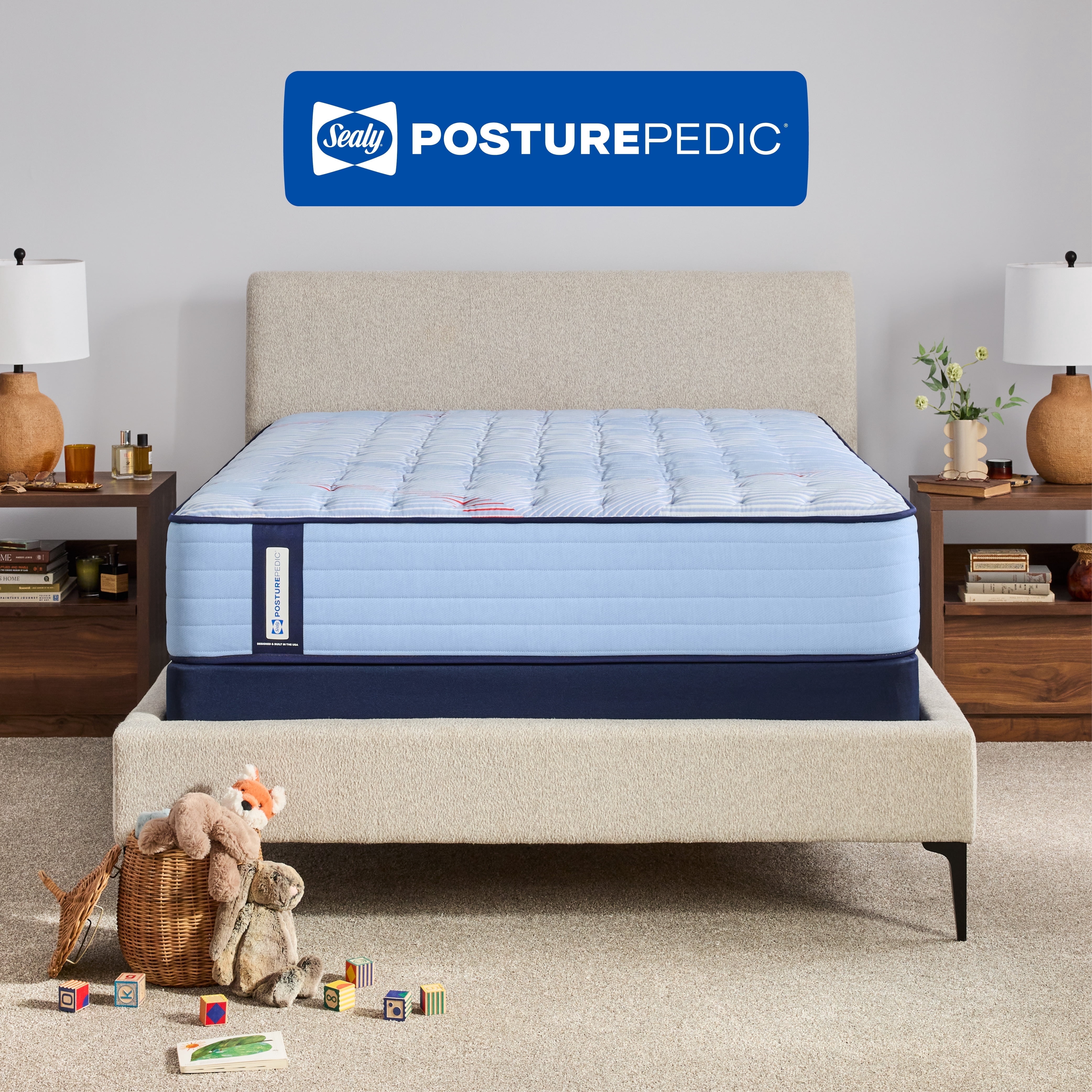 Sealy Posturepedic Dudley 13" Firm Tight Top Innerspring Mattress ...