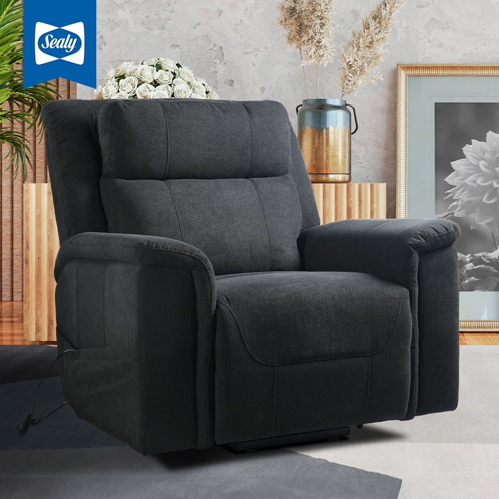 Sealy Posutrepedic Sheldon Lift Assist Recliner with Adjustable Power ...