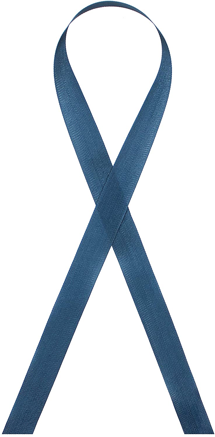Seam Binding Rayon Ribbon 1/2-Inch x 100 Yards (192 - Deepwater Blue ...