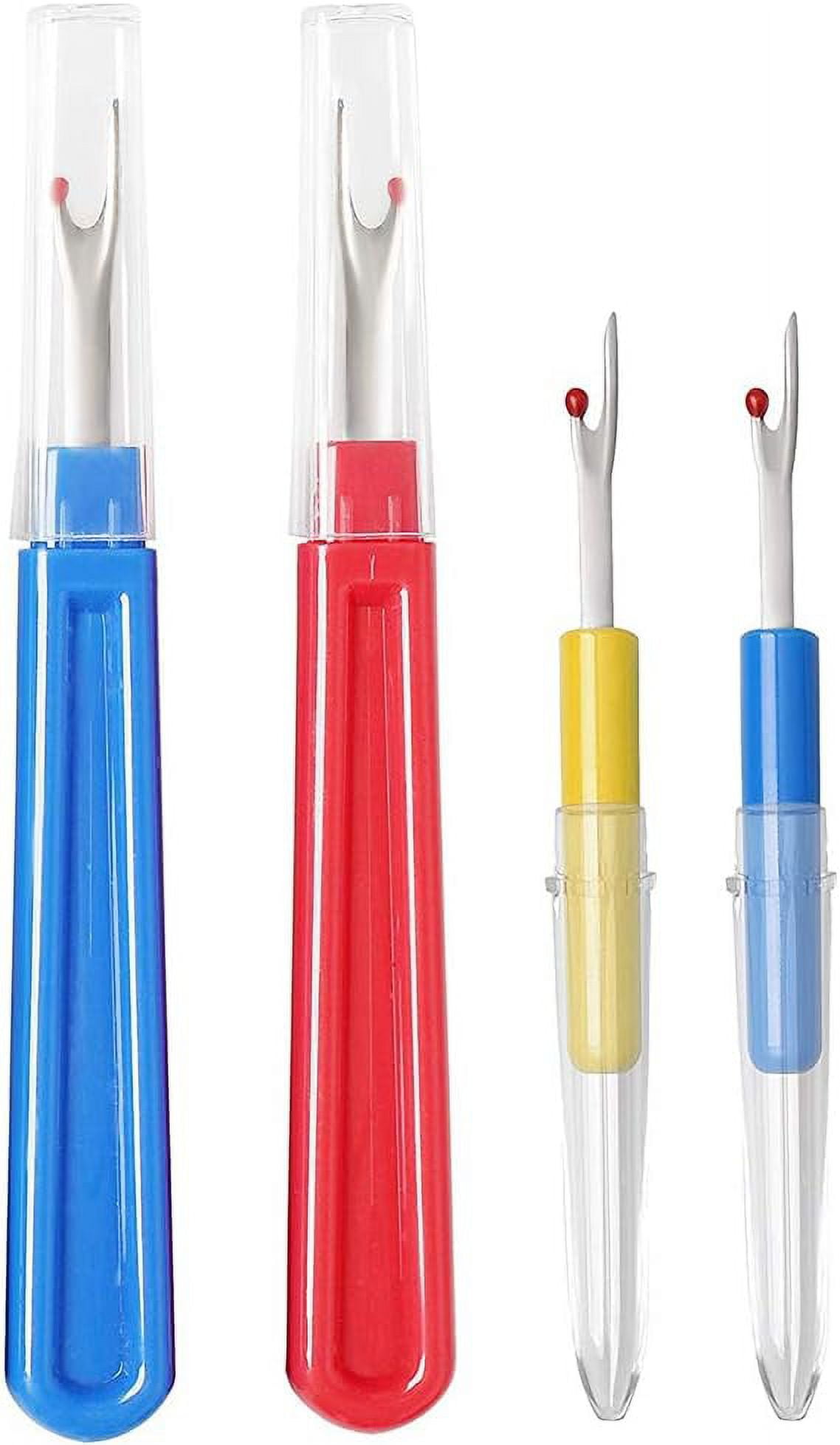 Seam Ripper, 4 Pcs Seam Rippers Stitch Unpicker Plastic Handle Sewing ...