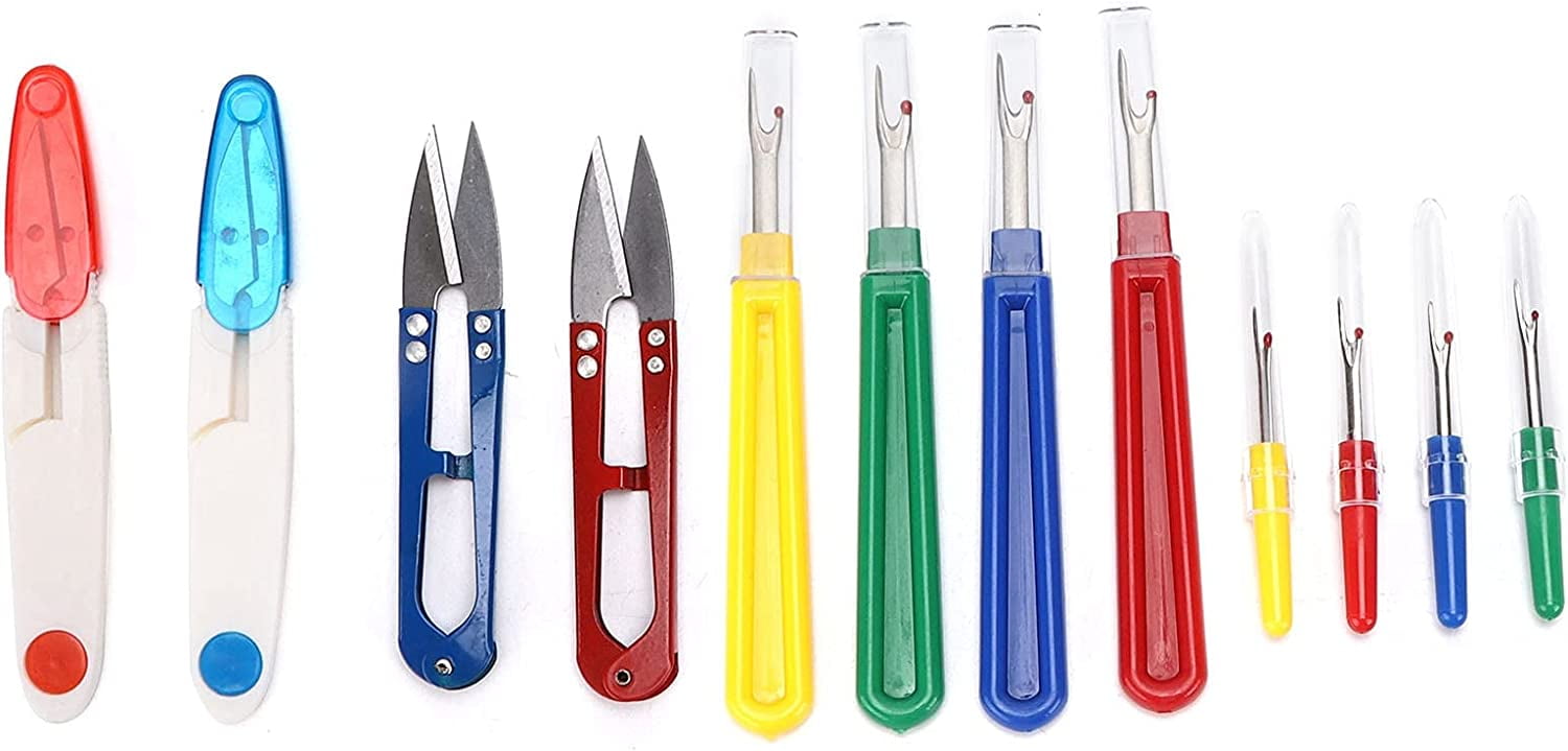 Seam Ripper Kit, Portable Stainless Steel Seam Ripper Thread Remover ...
