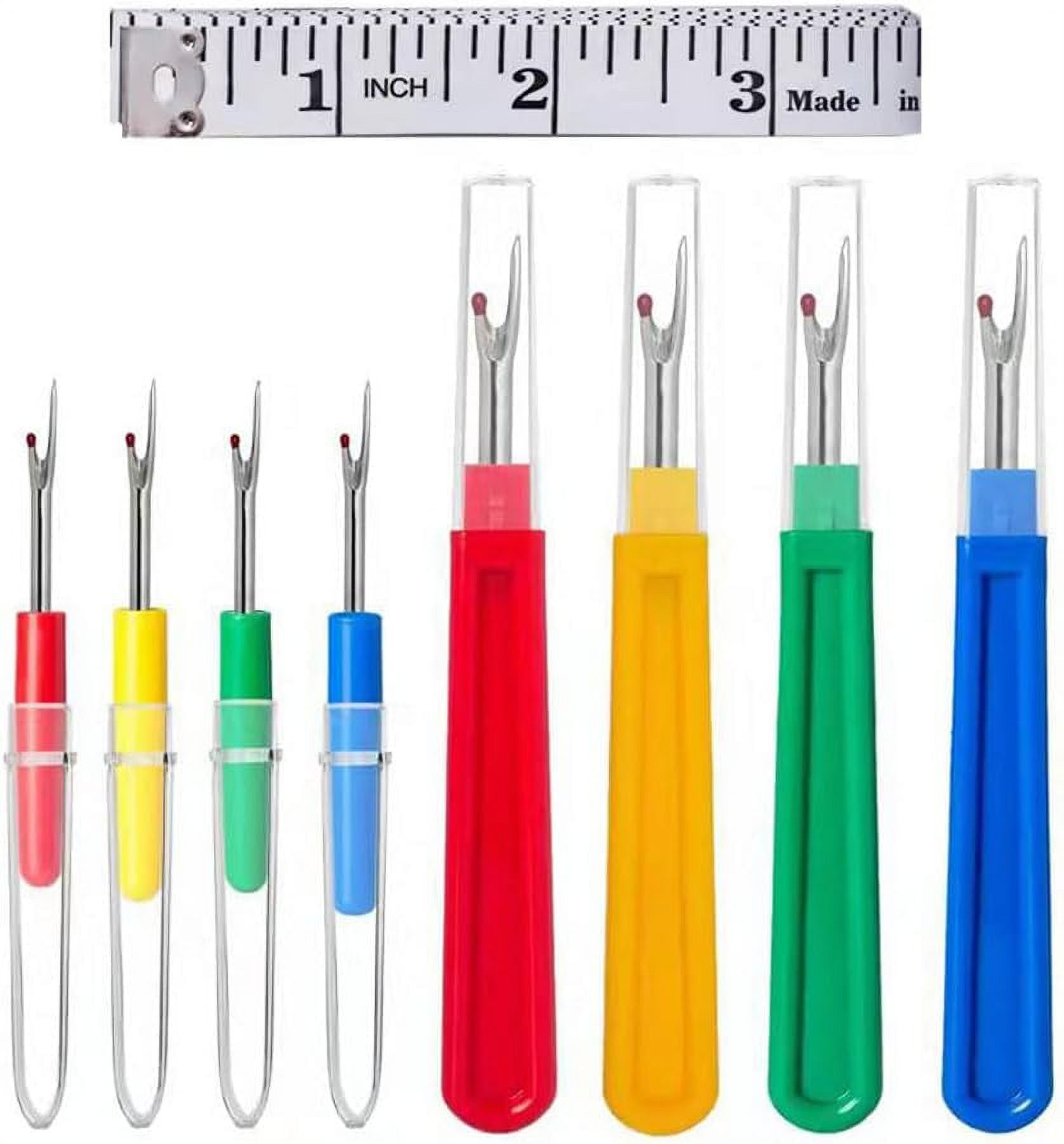 Seam Rippers,Thread Remover Kit-8 Pcs Sewing Stitch Unpickers(4 Big+4 ...