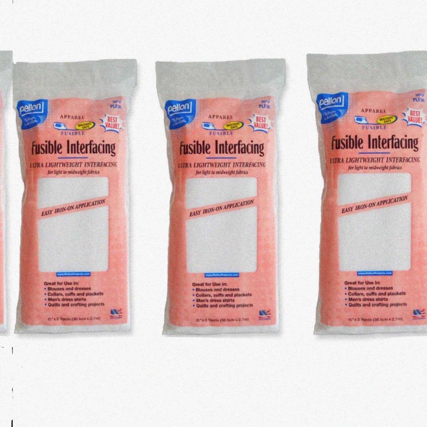 SeamEase White Interfacing Trio - Walmart.com