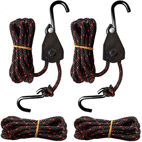 Seamander Kayak Canoe Bow and Stern Straps,Tie Down Straps Heavy Duty ...
