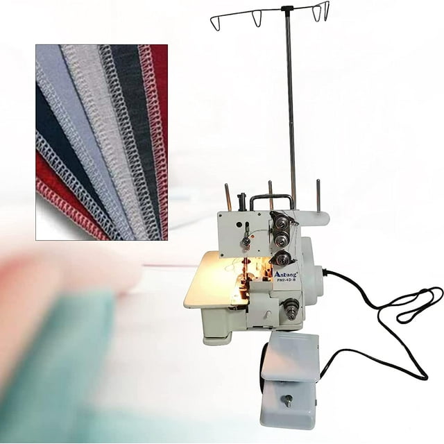 Seaming Machine, Professional 4 Thread Serger Overlock Sewing Machine 4 ...