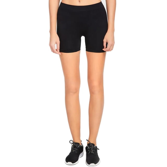 Seamless Basic Plain Tight Mini Sexy Shorts Stretch Spandex Pants ...