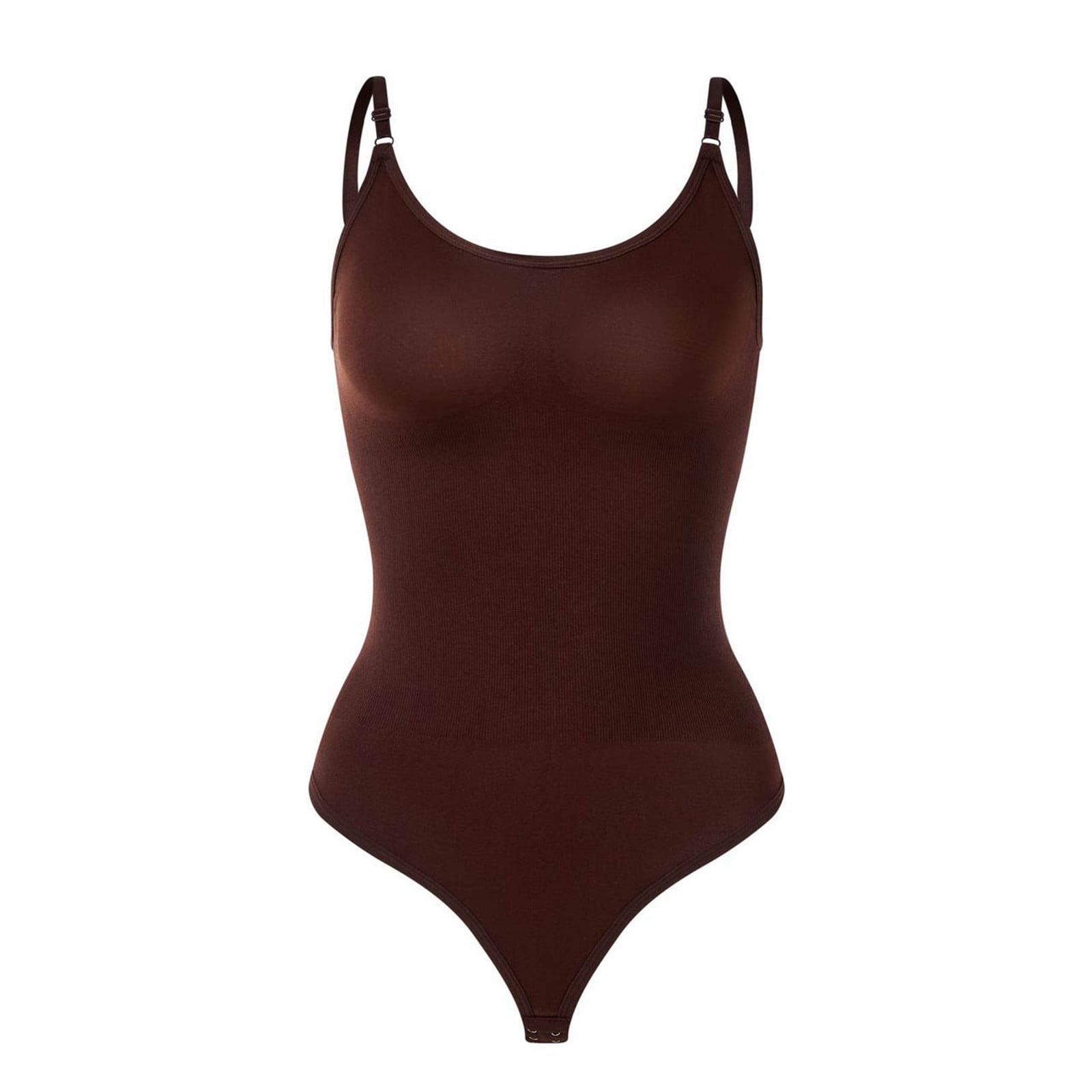 Seamless Body Bodysuit For Women Plus Size Lift Thong Adjustable Strap ...