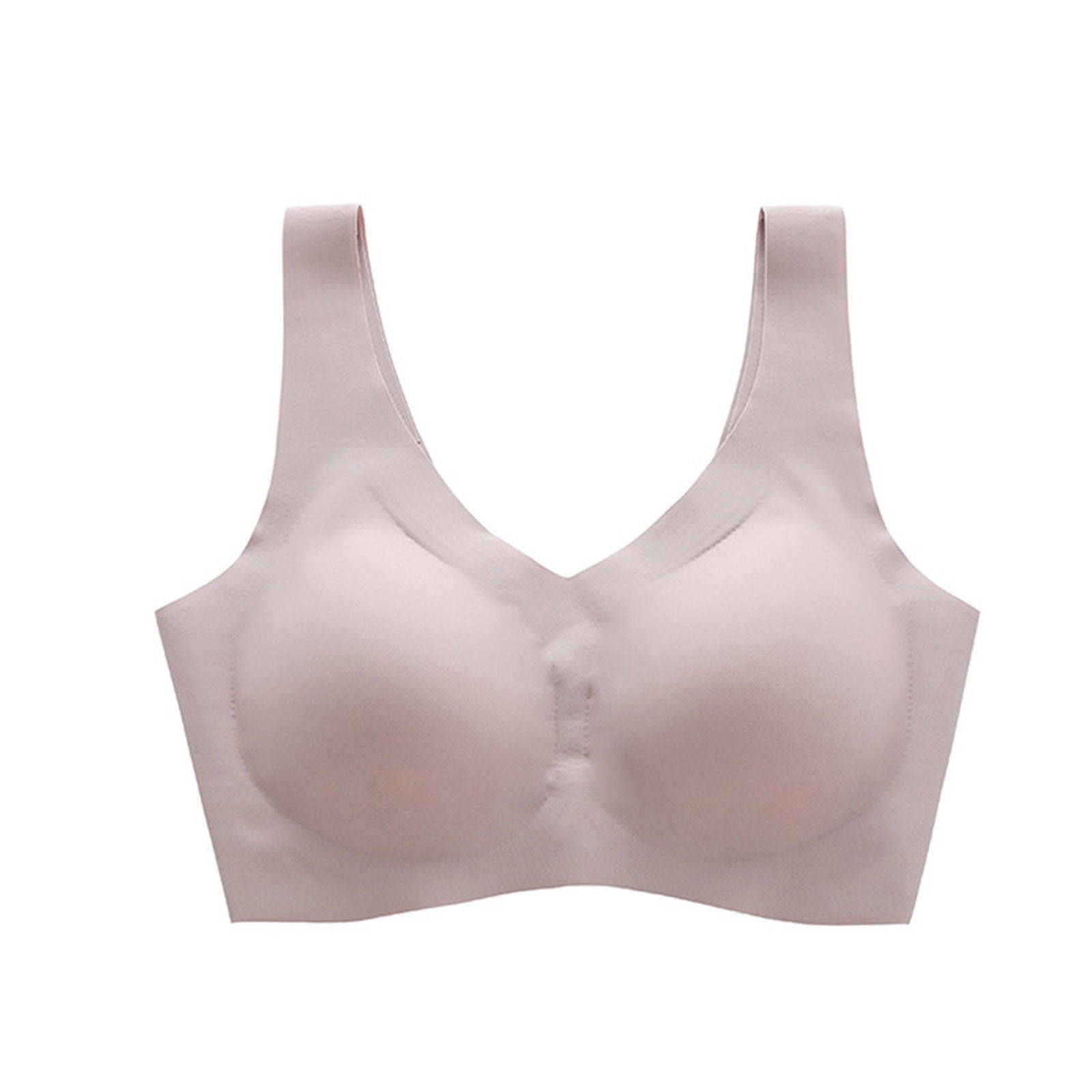 Seamless Bra Without Underwire Women's Bralette Padded Comfortable Non ...