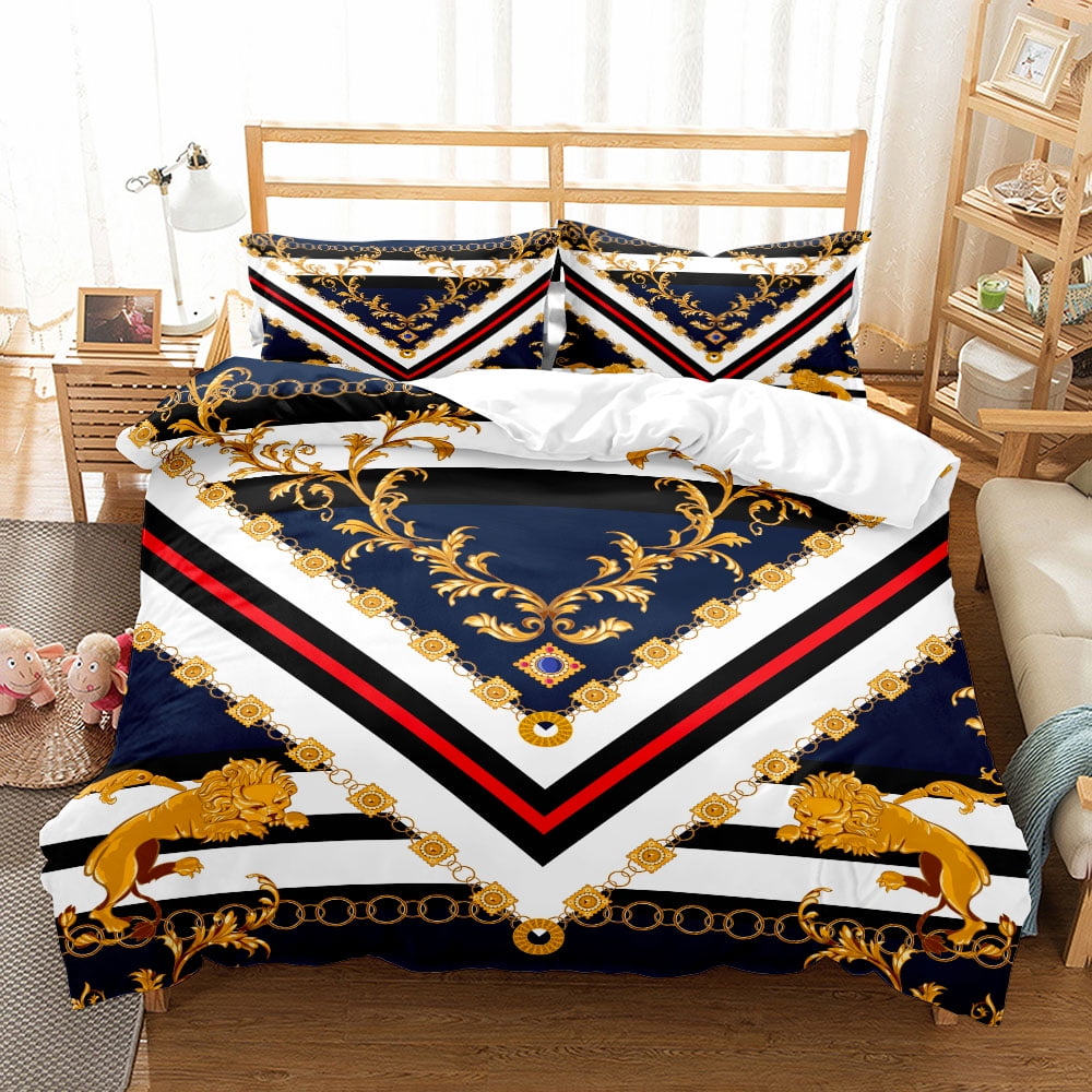 Seamless Chains Baroque Pattern Bohemian Bedding Set Small Single Twin ...