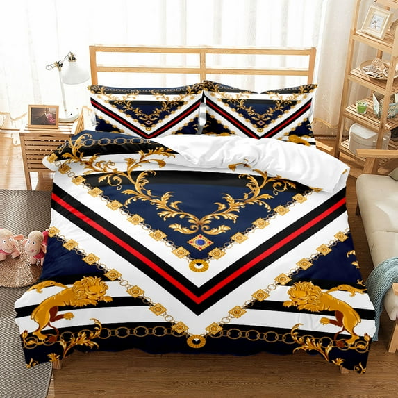 Seamless Chains Baroque Pattern Bohemian Bedding Set Small Single Twin ...