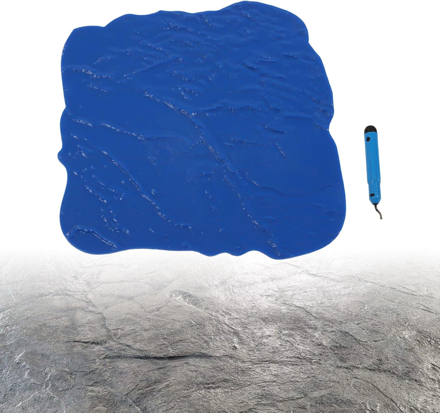 Seamless Concrete Slate Pattern Texture Imprint Stamp Mat Concrete ...