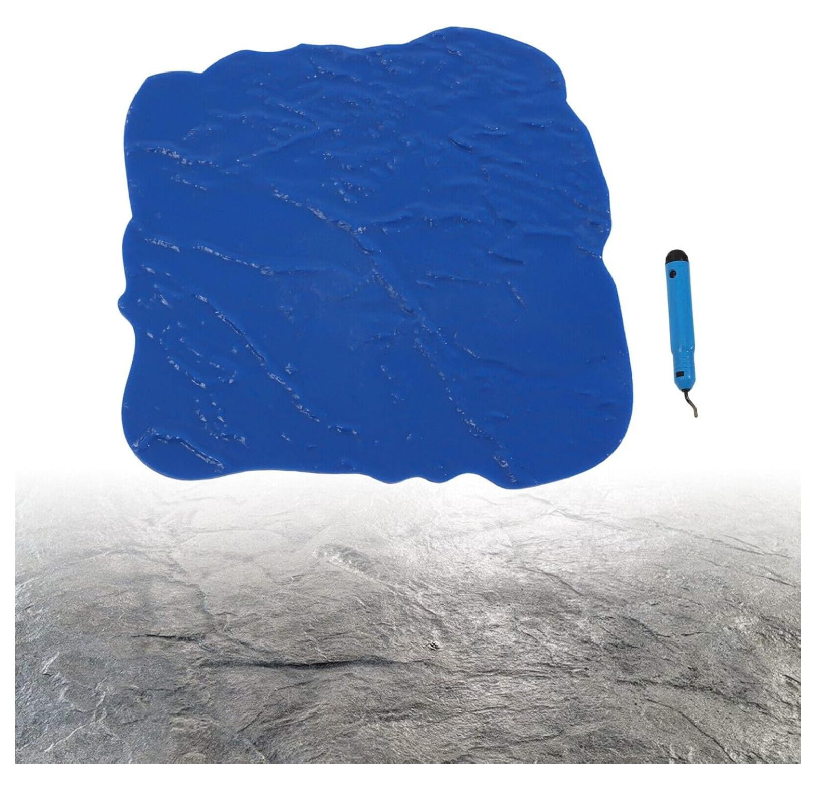 Seamless Concrete Slate Pattern Texture Imprint Stamp Mat Concrete ...