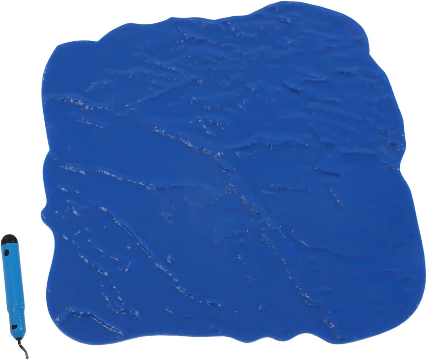 Seamless Concrete Stamp Mat - Slate Pattern Texturing Skin for Walls ...