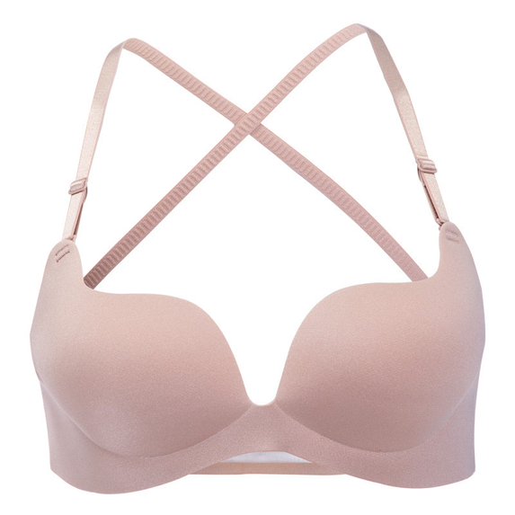Seamless Cup Bra With Design For Women - Walmart.com