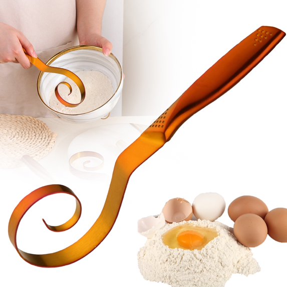 Seamless Danish Dough Whisk 10 Inch Stainless Steel Dutch Bread Dough ...