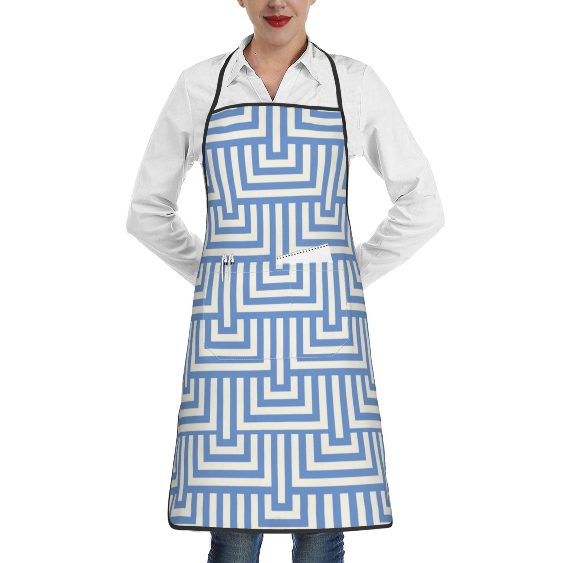 Seamless Flower Pattern (50) Women'S And Men'S Kitchen Waterproof Apron, Common In Restaurants ...