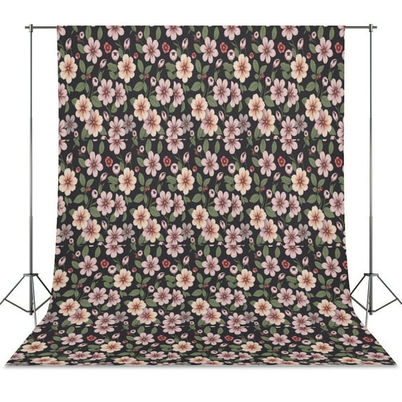 Seamless Flower Pattern Party Backdrop Birthday Decoration Backgrounds ...