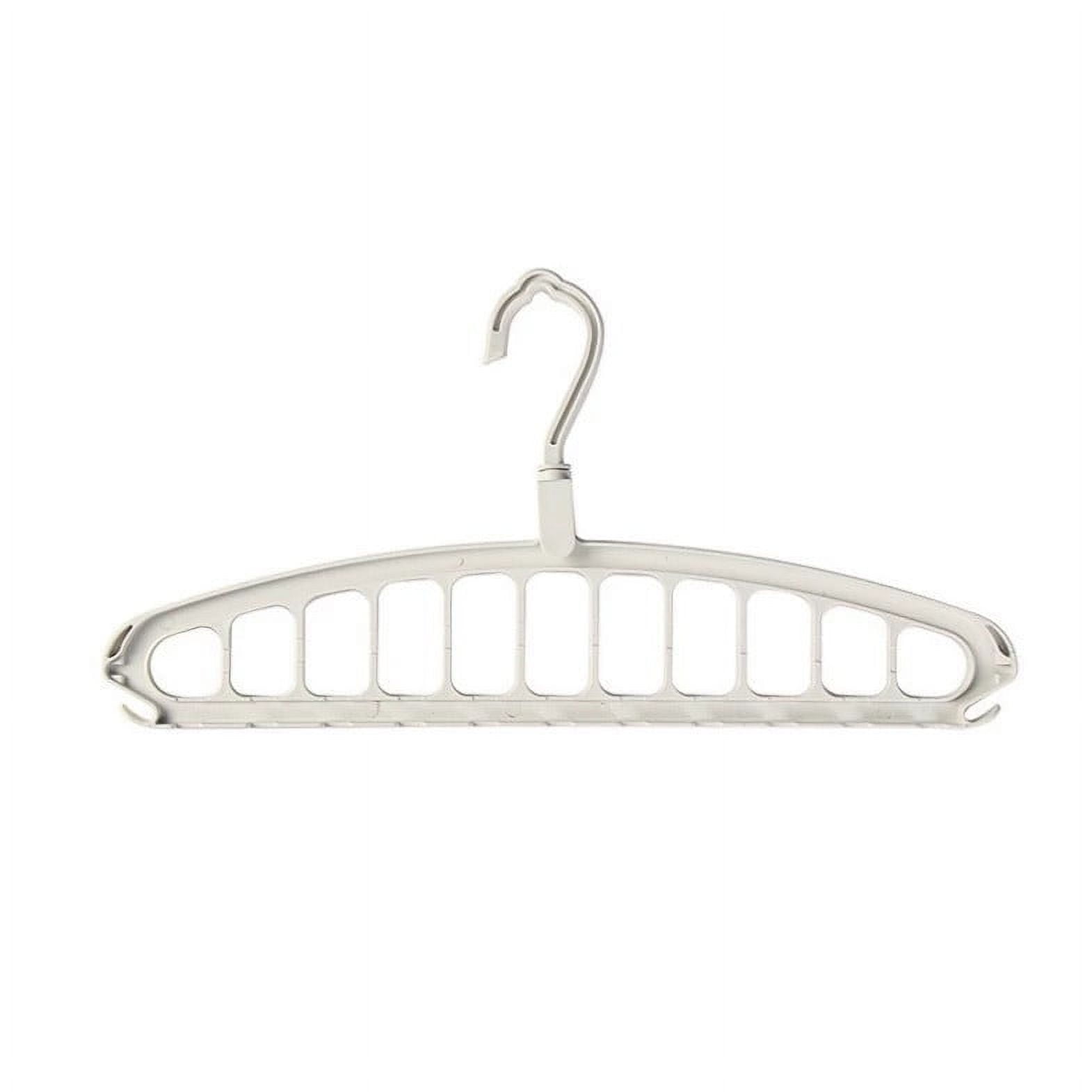Seamless Folding Hanger, Multifunctional 11-Hole Hanger, Premium hangars for Heavy Clothes ...